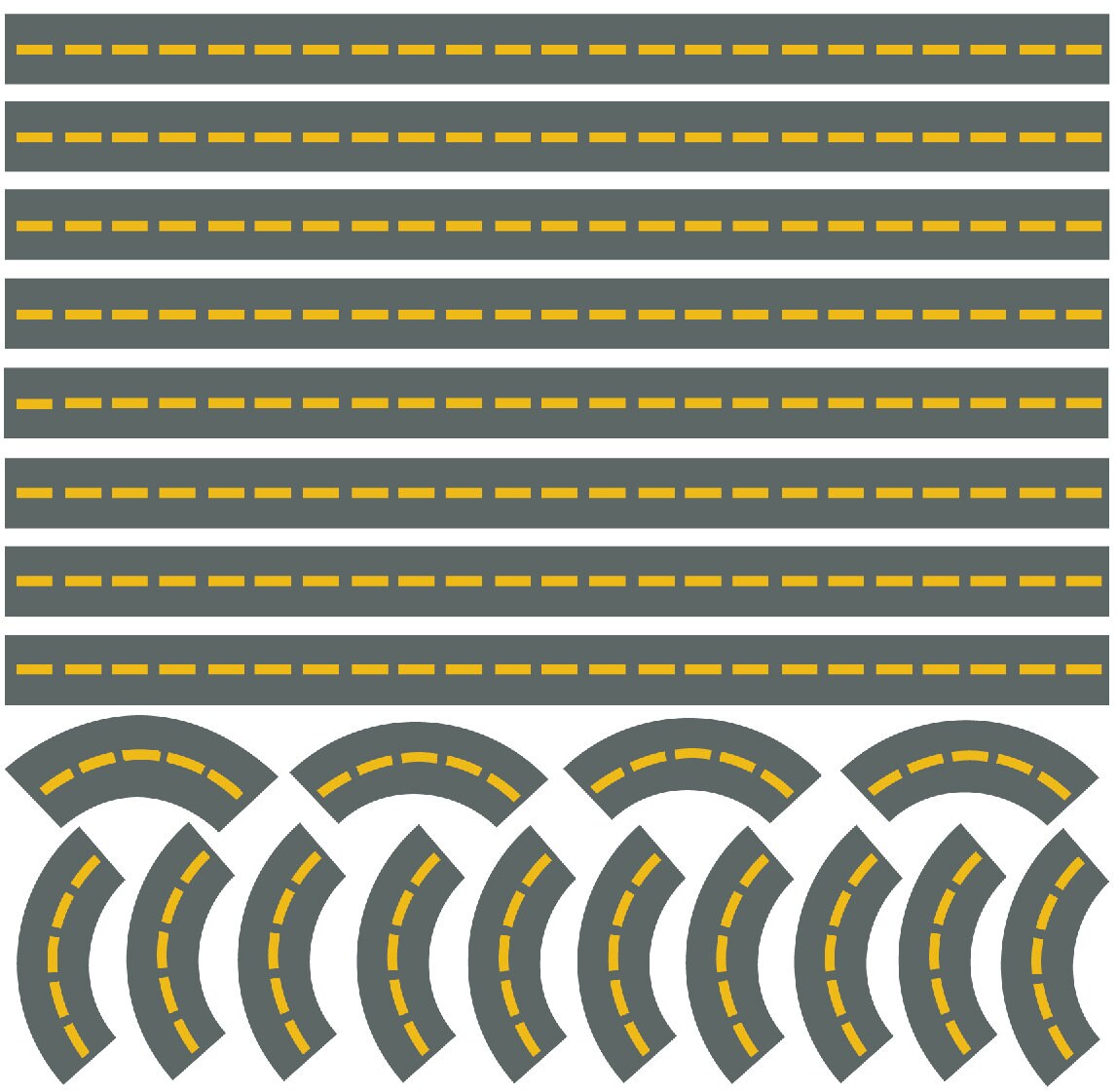 Transportation Town Wall Decals With Cars Trucks EMS | Etsy