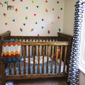 96 Mini Rainbow Triangle Wall Decals Fabric Wall Stickers, Removable ...