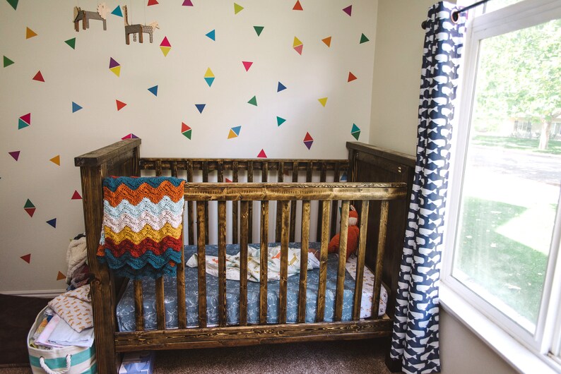 96 Mini Rainbow Triangle Wall Decals Fabric Wall Stickers - Etsy Canada