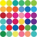 Dots Wall Decals Confetti Rainbow Polka Dot Wall Stickers - Etsy