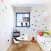 Polka Dots Decals, 36 Confetti Rainbow Polka Dot Decals, Colorful ...