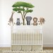 Acacia Tree Wall Decals, Nursery Wall Decals, Tree Wall Sticker ...