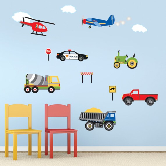 Transportation Wall Decals