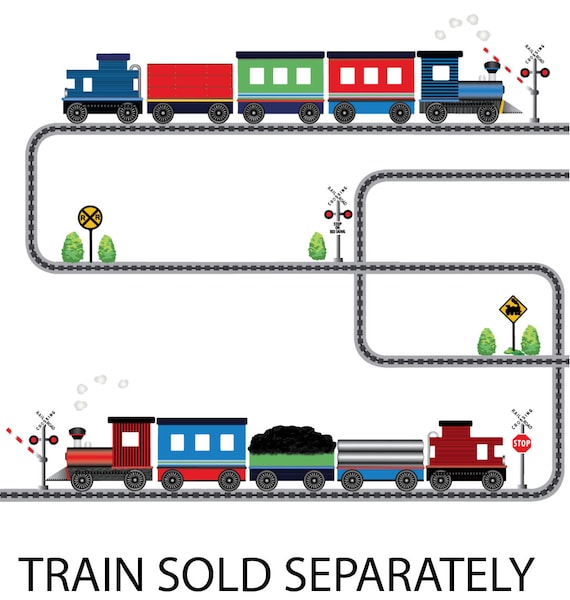 Straight Train Track
