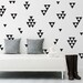 Large Triangle Wall Decals, Triangle Vinyl Decals, Peel and Stick ...