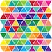 96 Mini Rainbow Triangle Wall Decals Fabric Wall Stickers - Etsy