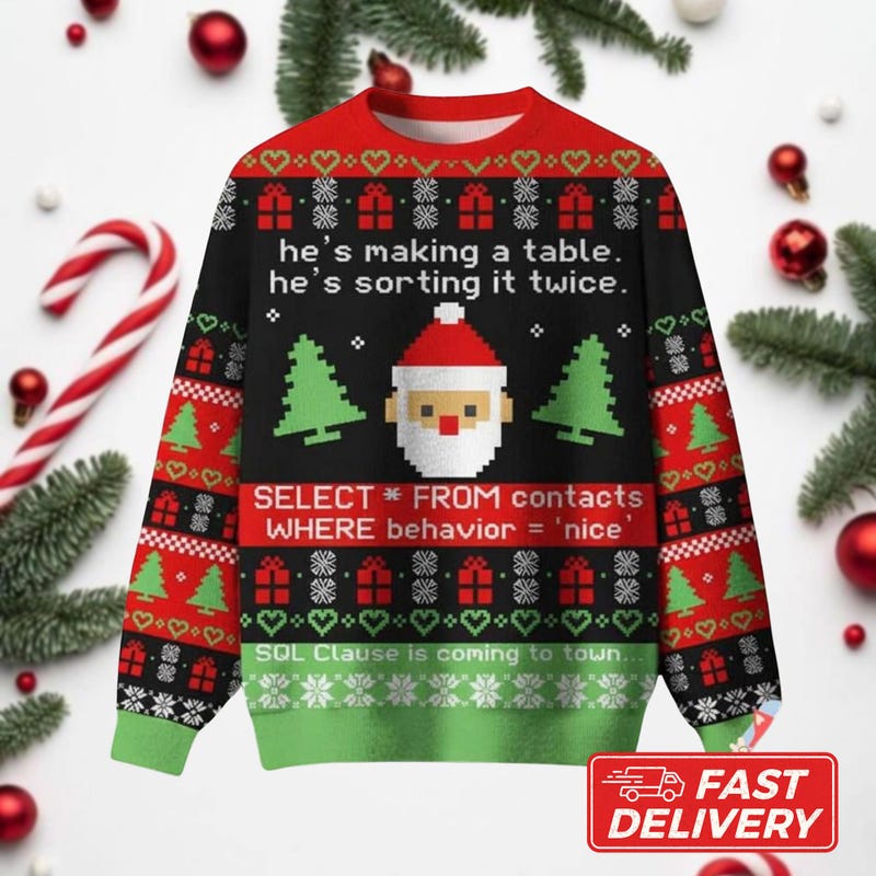 Christmas Sweater Code - Etsy