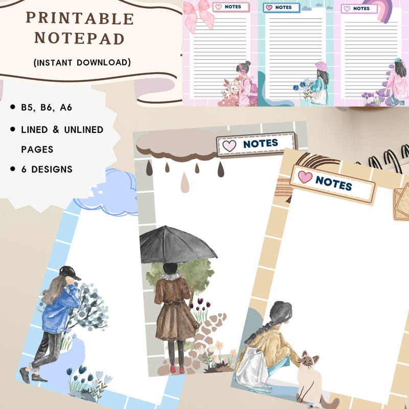Notepad - Etsy