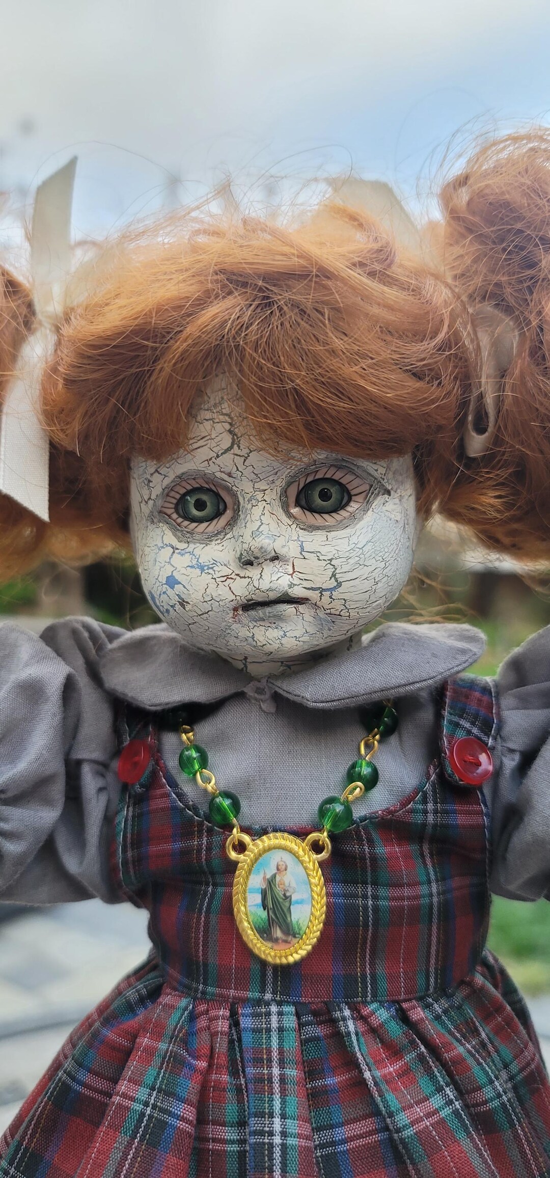 Creepy Doll levitating Annie by Dollhouse of Horror - Etsy