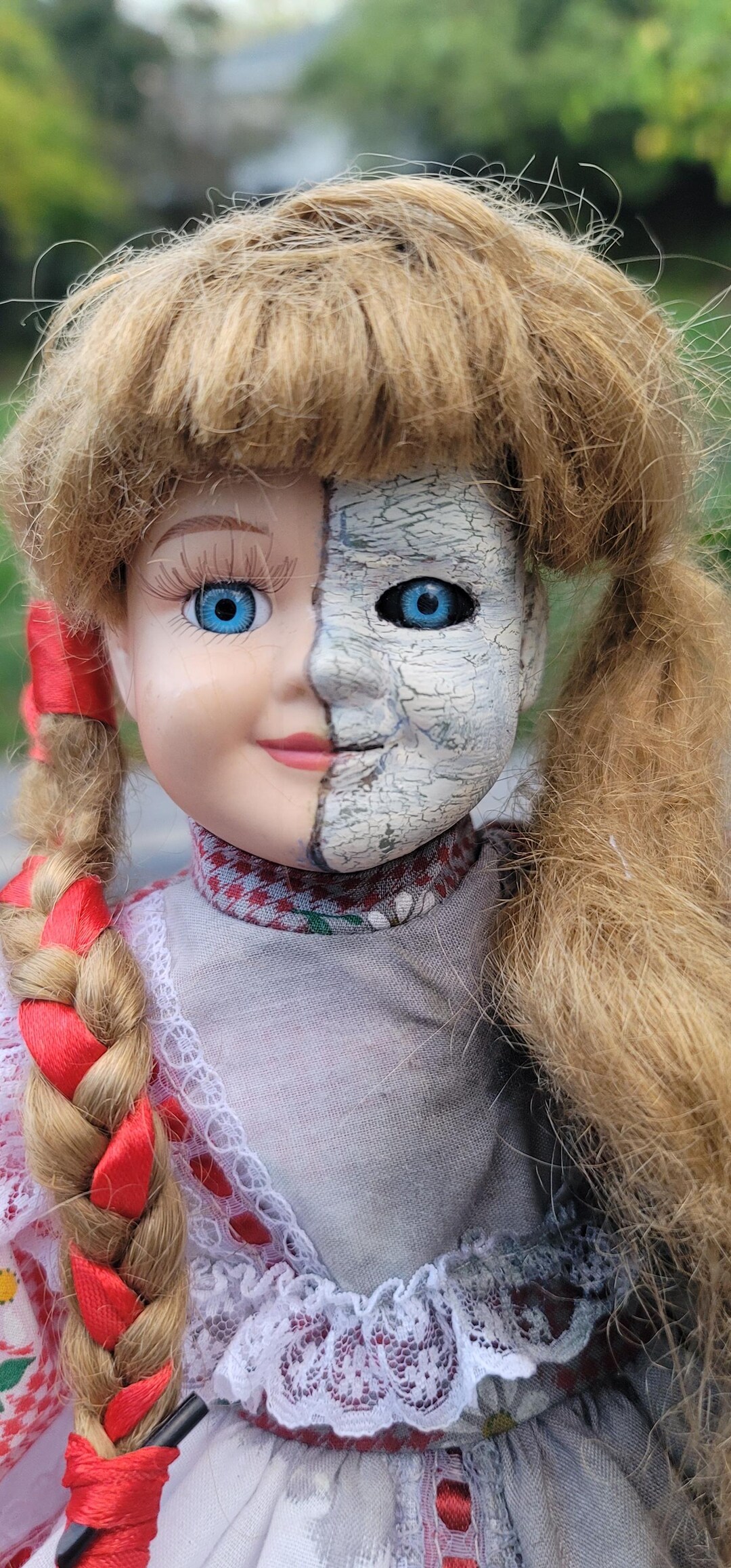 Creepy Doll "maribelle" by Dollhouse of Horror - Etsy
