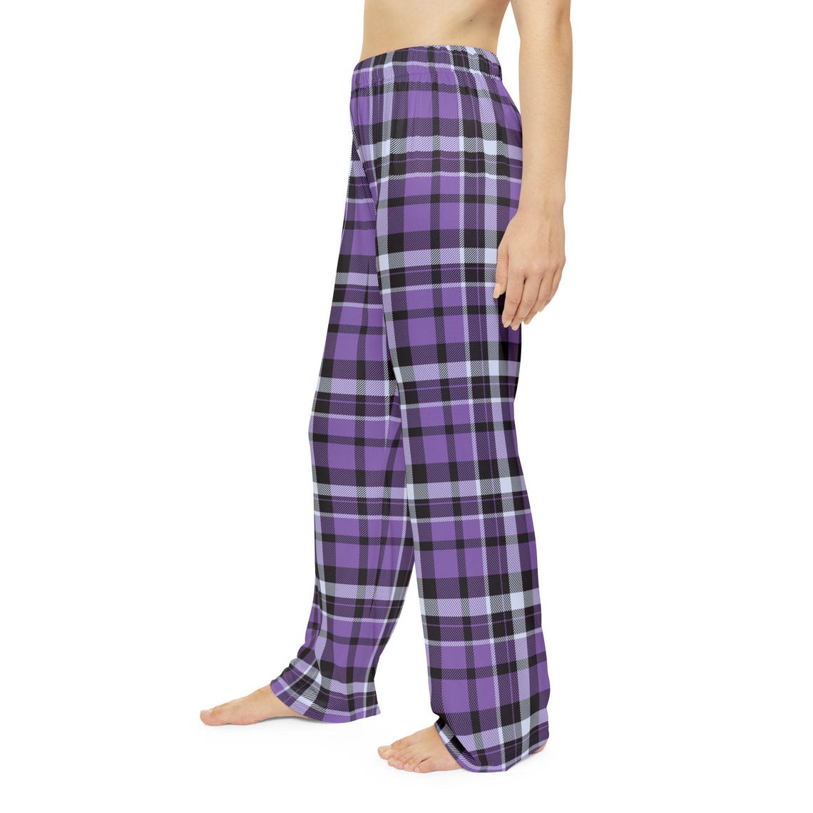 Women's Purple Plaid Pajama Pants - Etsy