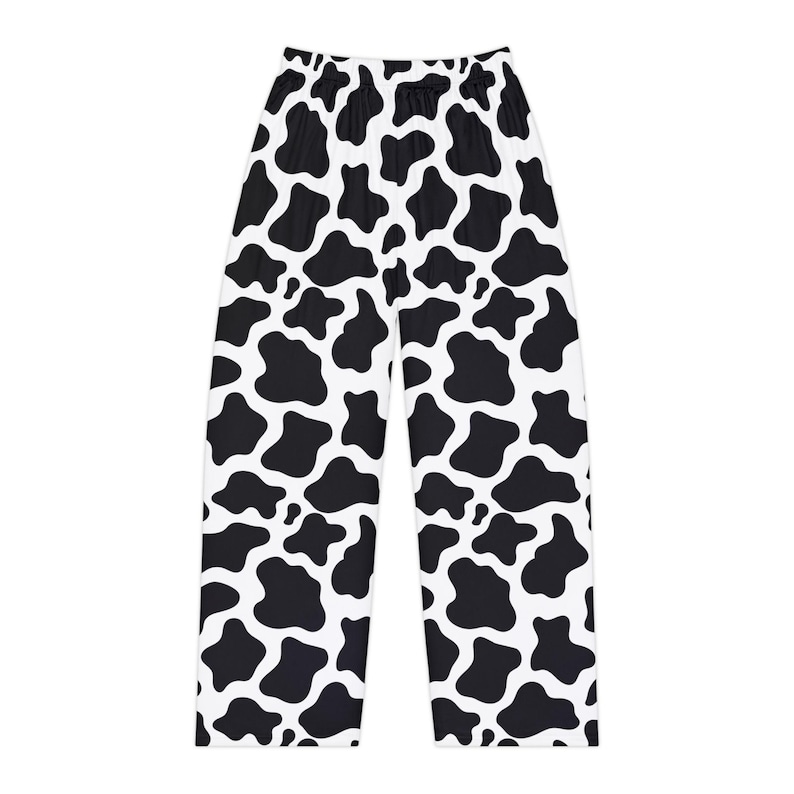 Women's Cow Print Pajama Pants - Etsy