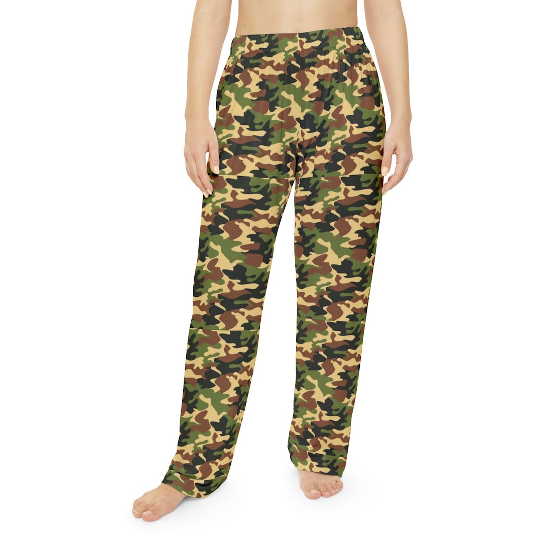 Women's Camo Pajama Pants - Etsy