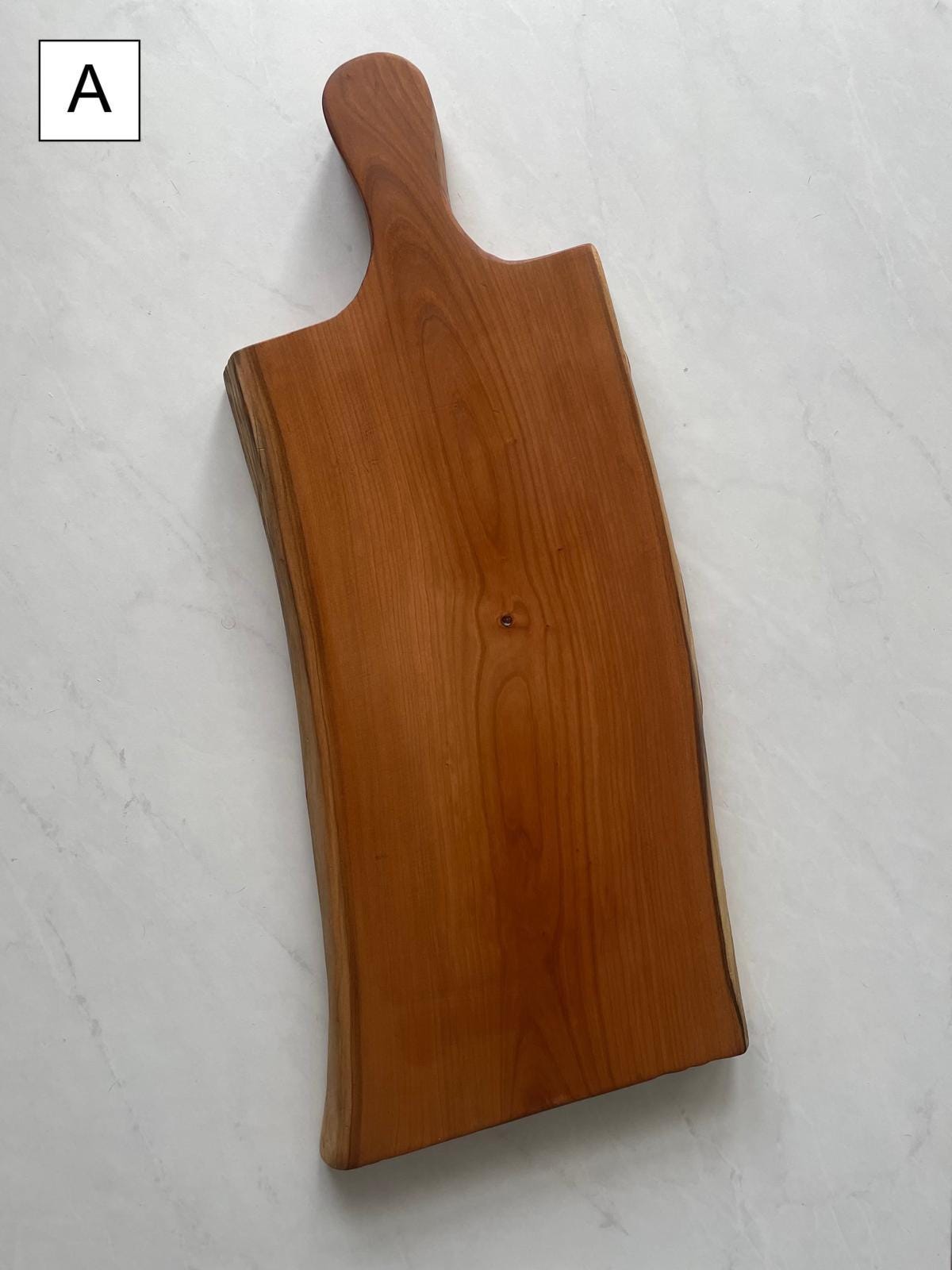 Live Edge Cherry Charcuterie Board - Etsy