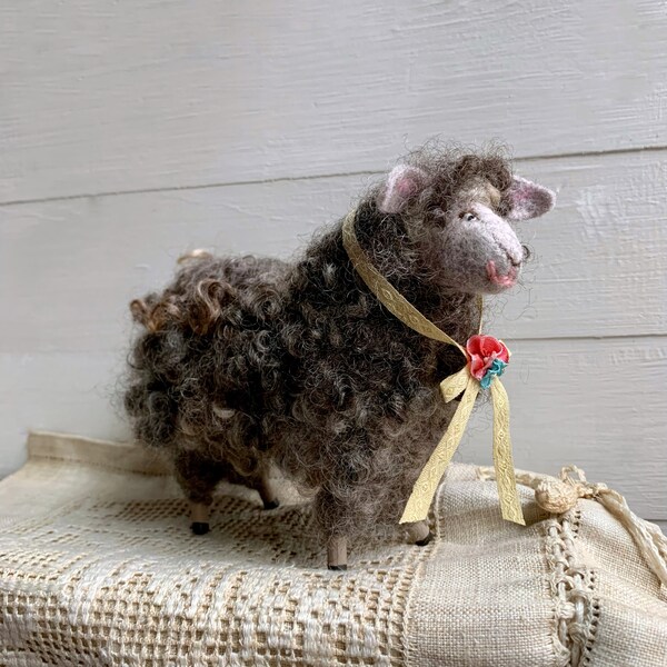 Needle Felted Sheep - Etsy