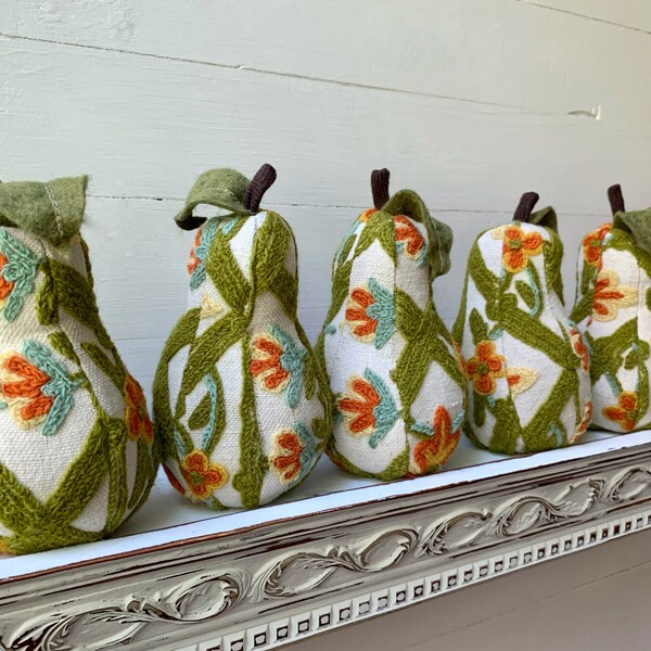 Pear Pin Cushion - Etsy