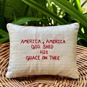 Patriotic Sachets~america America ~lavender Sachet~bowl Filler~hand ...
