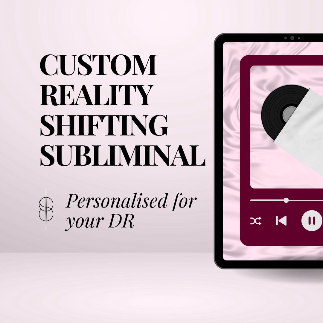 30 Minutes - Custom Reality Shifting Subliminal - Personalized Audio ...