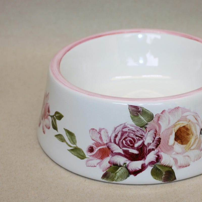 Fancy Cat Bowl - Etsy