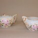 Pink Rose and Turquoise Tea Set - Etsy