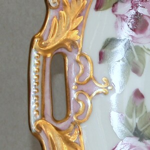 Pink Rose Rococo Tray - Etsy