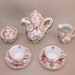 Rococo Angel and Pink Rose Tea Set - Etsy