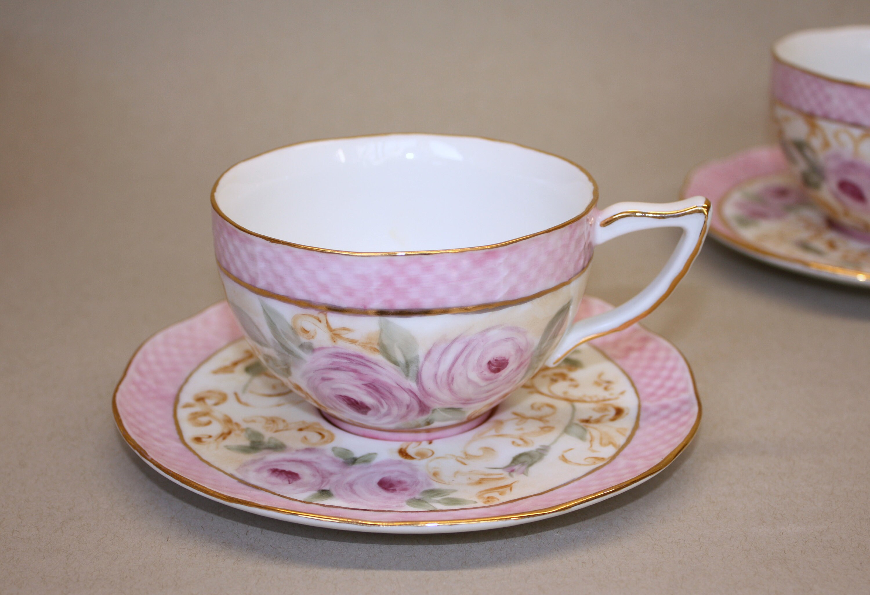 Pink Rose Tea Set | Etsy