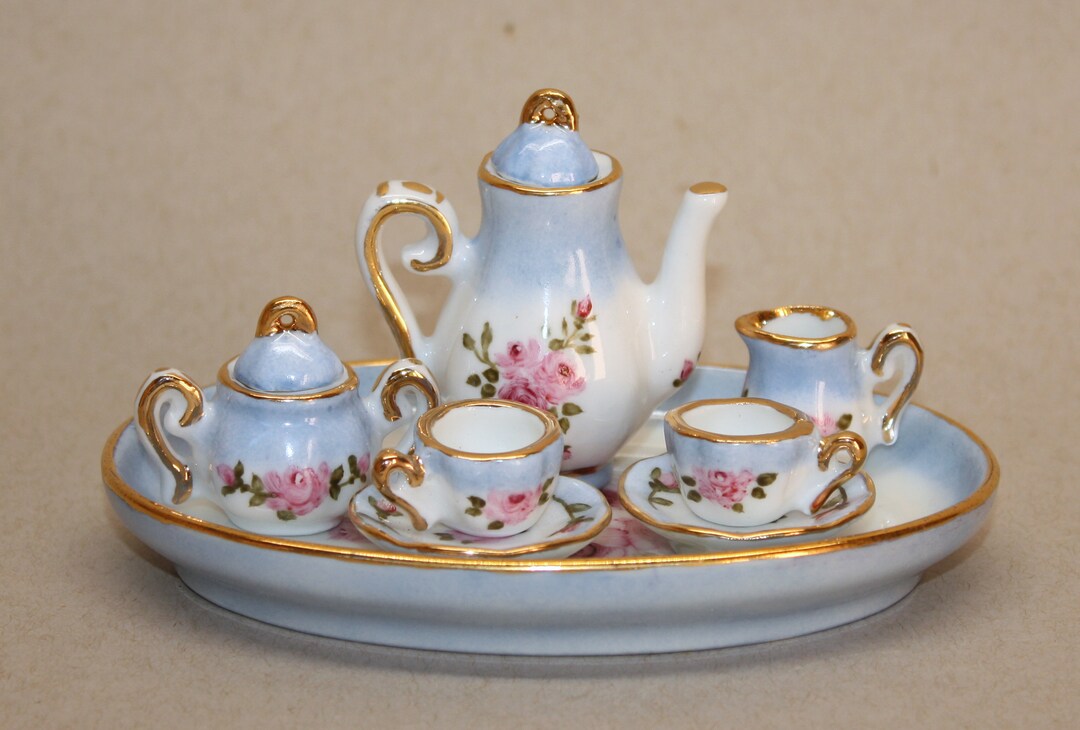 Doll Size Tea Set - Etsy