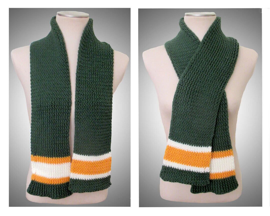 Scarf With the Colors of Your Favorite Wisconsin Football Team. - Etsy