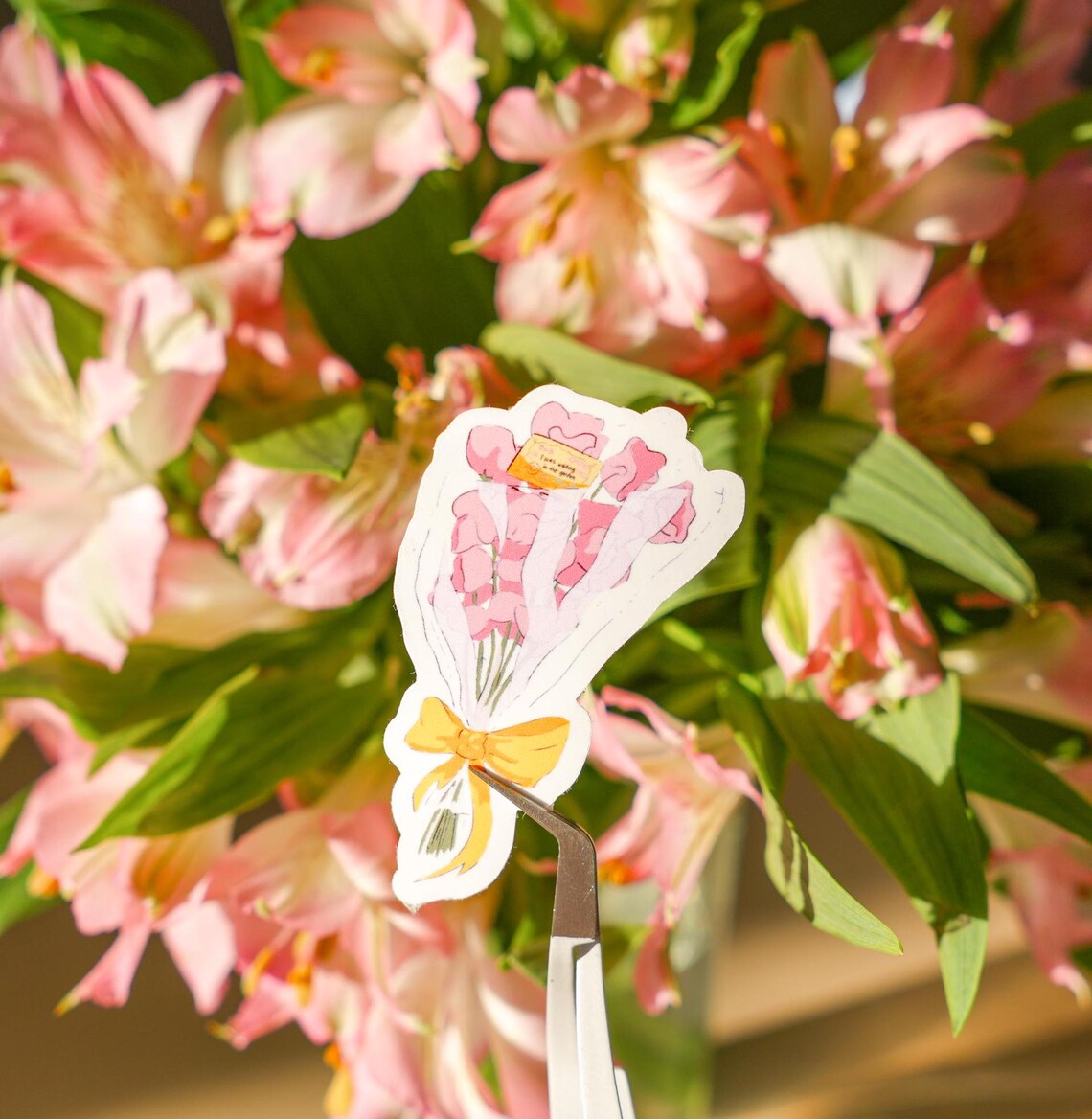 Chihiro Sweet Pea Flower Stickers | Spirited Away and Billie Eilish ...