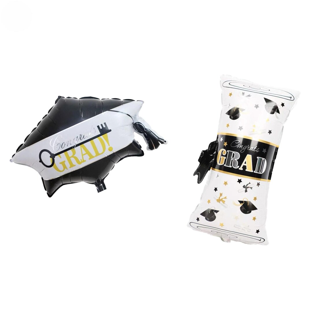 Graduation Balloon Set | Graduation Cap Balloon Diploma Balloon ...