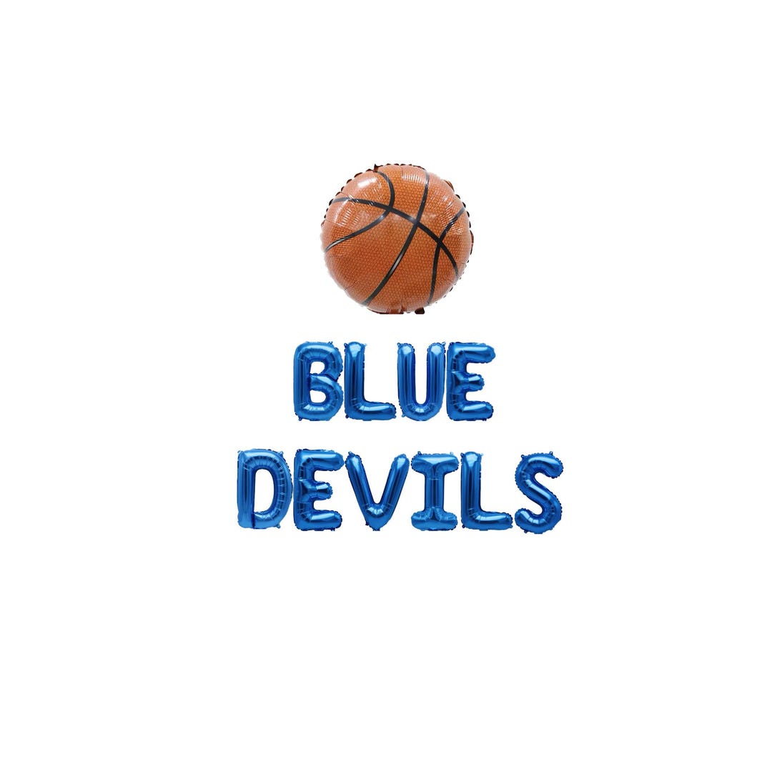 Blue Devils Duke March Madness Banner |basketball Theme Party NCAA ...
