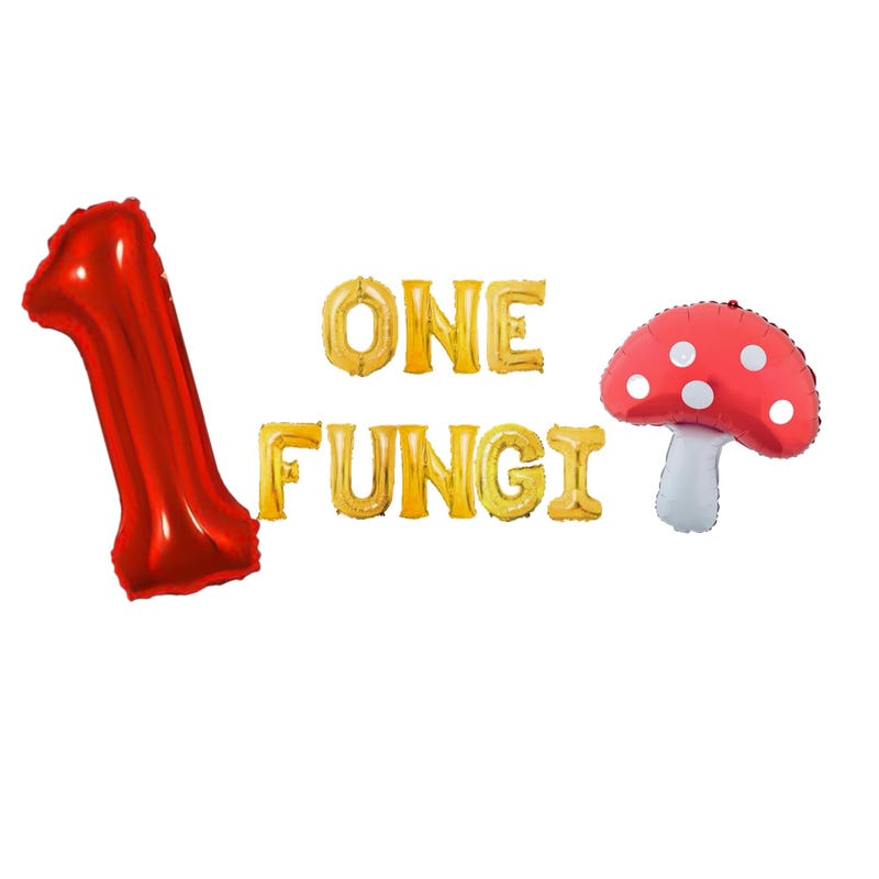 One Fungi Birthday Decor - Etsy