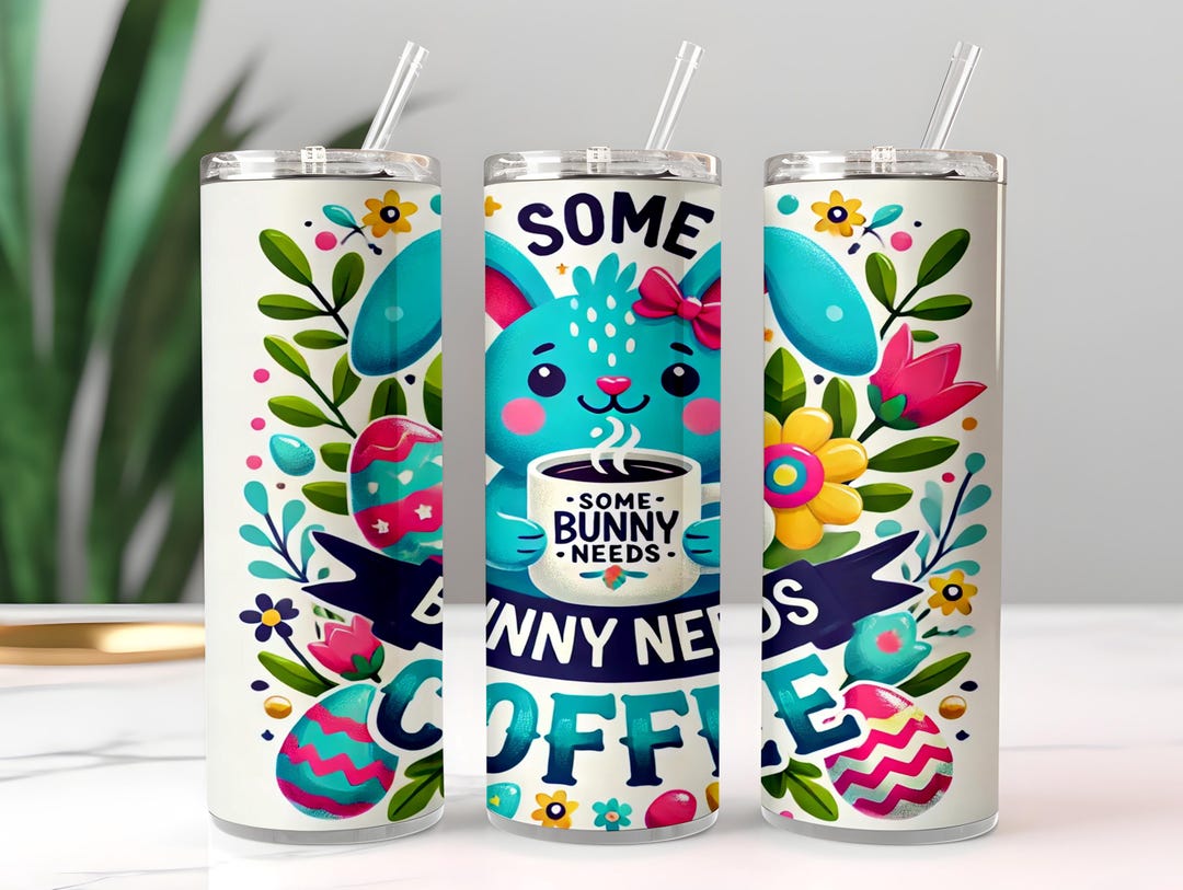 Some Bunny Needs Coffee Png, Easter Png, Easter Mama Png, Easter Bunny ...