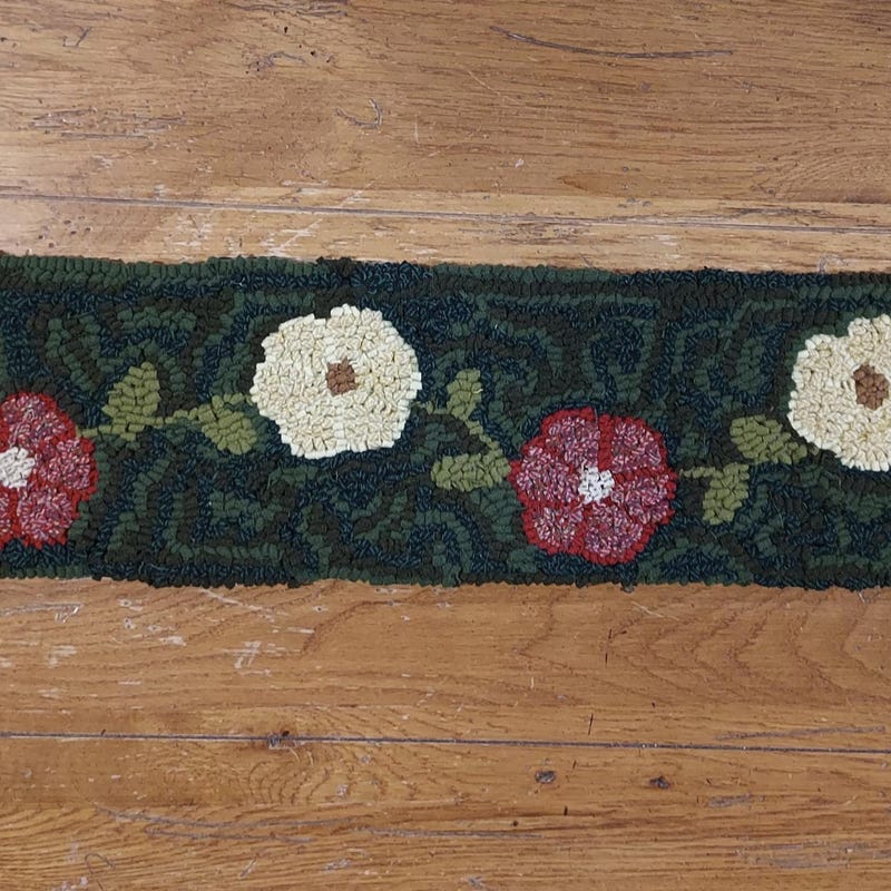 Table Runner Hook Rug Kit - Etsy