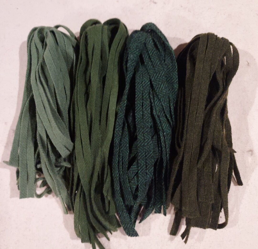 100 8 Golf Course Greens Felted Rug Hooking or Punch Needle Wool Fabric ...