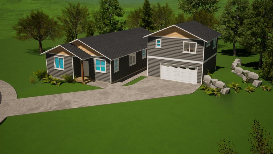 PNW Starter Home - 3 Bedroom - Etsy