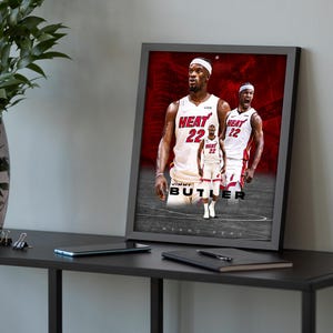 Jimmy Butler - NBA Poster - Basketball Poster - NBA Print - Basketball ...