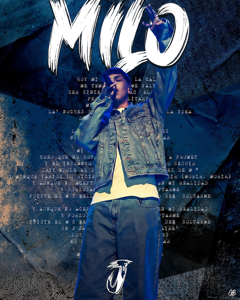 Milo J - Rap Argentino - Trap Argentino - Wall Decor - Poster De ...