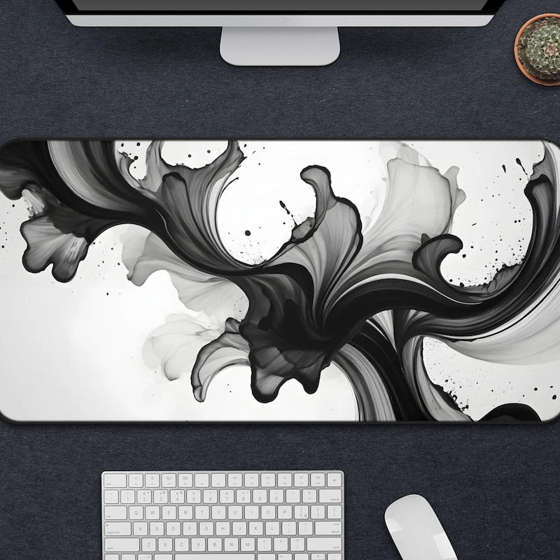 Black and White Mouse Pads - Etsy