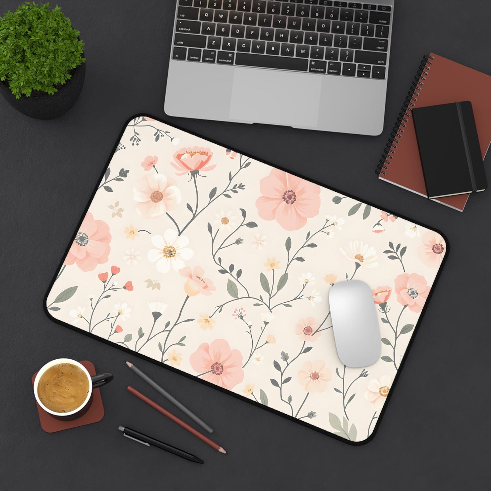 Pattern Mousepad, Minimalist Large Mouse Pad, Aesthetic Deskmat for ...