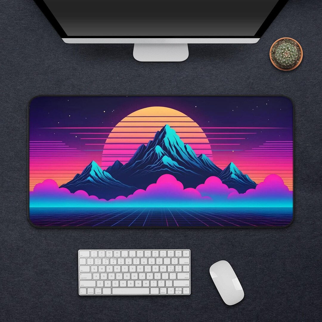 Minimalist Mousepad, Large Gaming Mouse Pad, Deskmat for Home Office ...
