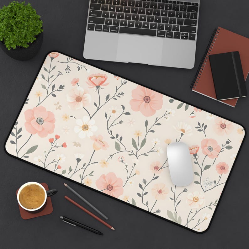 Pattern Mousepad, Minimalist Large Mouse Pad, Aesthetic Deskmat for ...