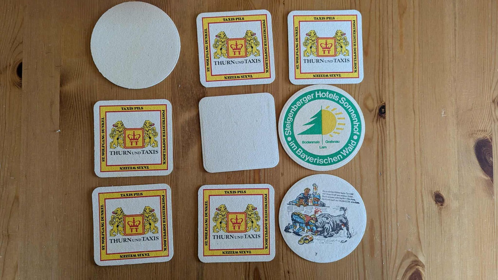 Vintage German Beer Coasters Brewery Hofbrau Lot of 40 Gift Packs ...