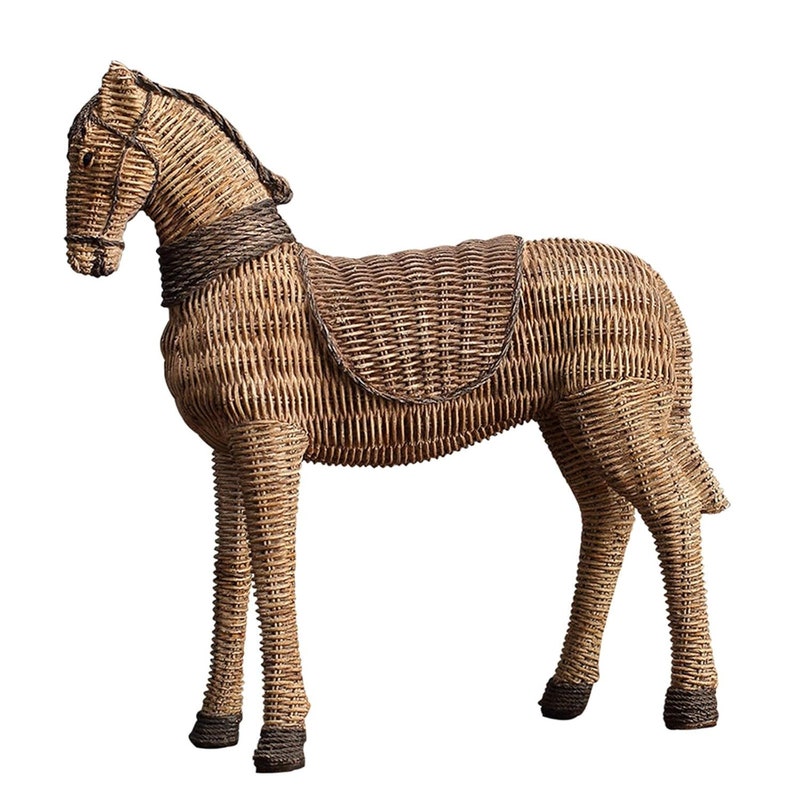 Wicker Animal - Etsy UK