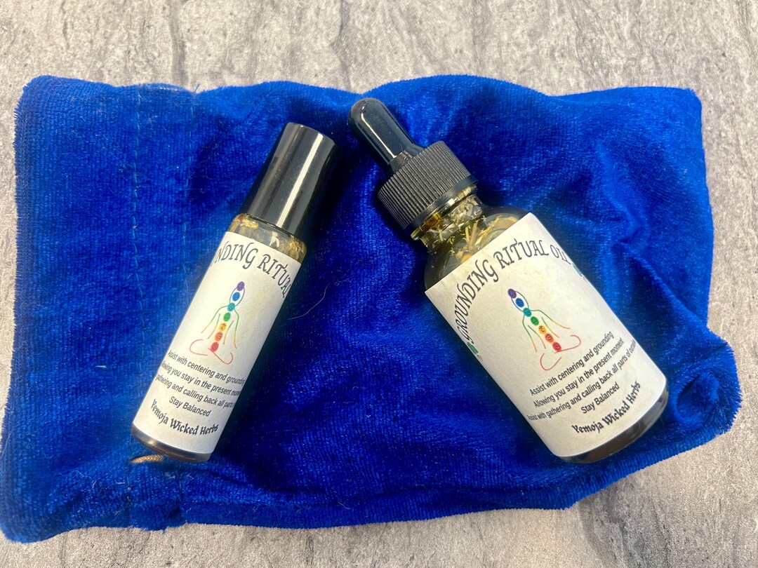 Grounding Ritual Spell Oil : Centering Spell, Calling Back Your Energy ...