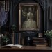 Skeleton Bride | Macabre Victorian Printable Wall Art, Moody Gothic ...