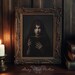 Vampire Scholar Art Printable: Dark Academia Gothic Decor (digital ...