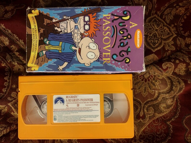 Rugrats Passover and Tommy Troubles VHS - Etsy