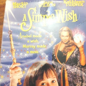 A Simple Wish VHS - Etsy